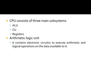 Chap2 comp architecture | PPT