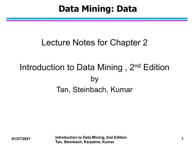 Preprocessing techniques in data mining with solve examples | PPT