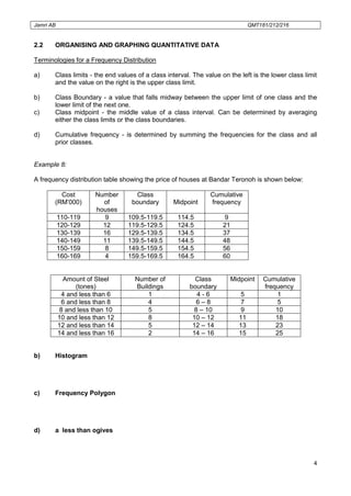Chap2 data presentation | PDF