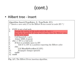 Chap 2 – dynamic versions of r trees | PPTX