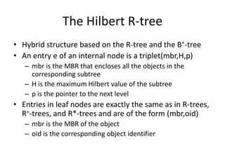 Chap 2 – dynamic versions of r trees | PPTX