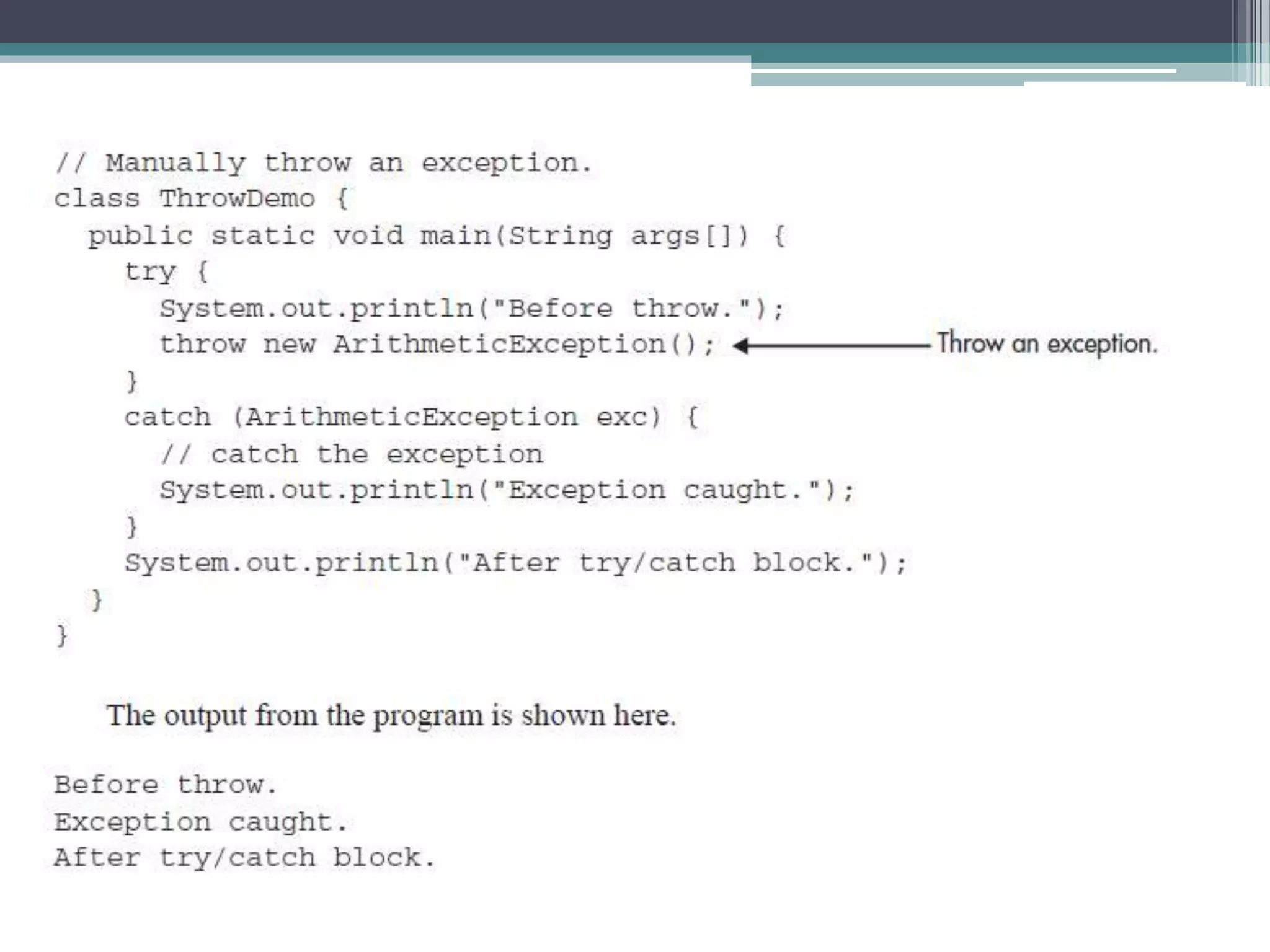 Java Unit 3 Chap2 Exception Handling Ppt 2523