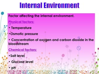 Internal Environment And Uniqueness Of The Cell | PPT | Endocrine and ...