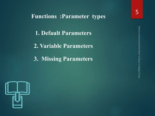 PHP function | PPTX