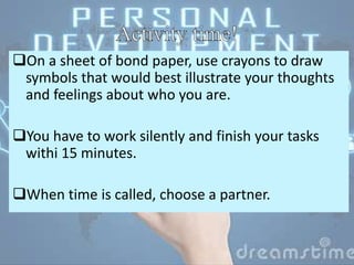 PERDEV- KNOWING ONESELF | PPTX