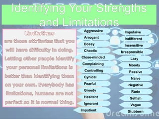 PERDEV- KNOWING ONESELF | PPT