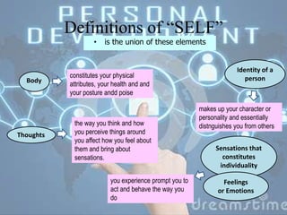 PERDEV- KNOWING ONESELF | PPT