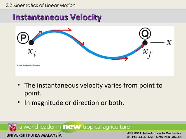 Chap 2 linear kinematics | PPT | Physics | Science