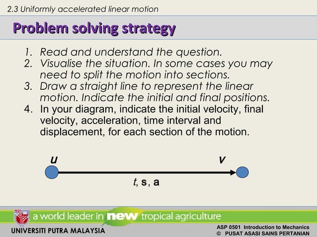 Chap 2 linear kinematics | PPT | Physics | Science
