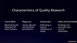 Chapter 2 METHODOLOGY Scientific Research | PPTX