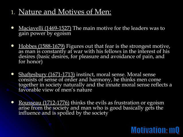 Chap 2 Motivation In The History | PPT