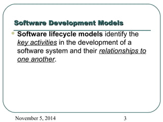 Software System Engineering - Chapter 2 | PPT