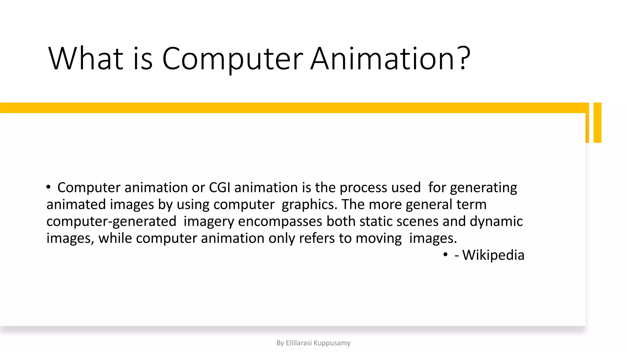 Chap2 Overview of 3D Animation .pptx