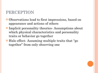 Chap2: Perception | PPT