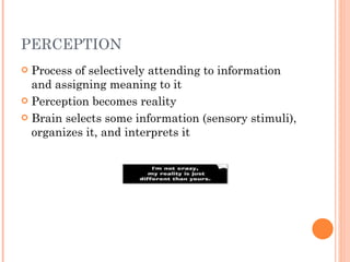 Chap2: Perception | PPT