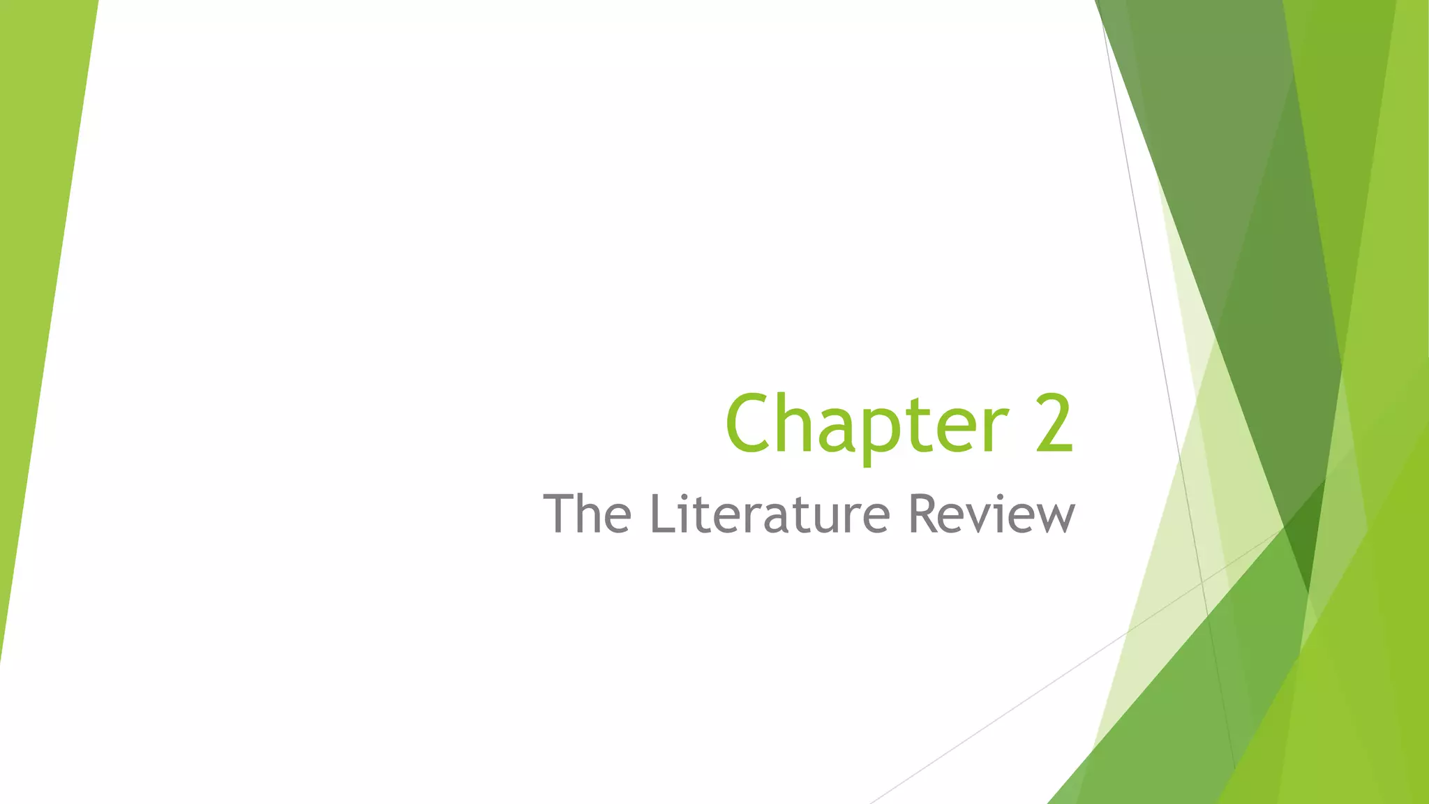 Dissertation Literature Review | PPTX