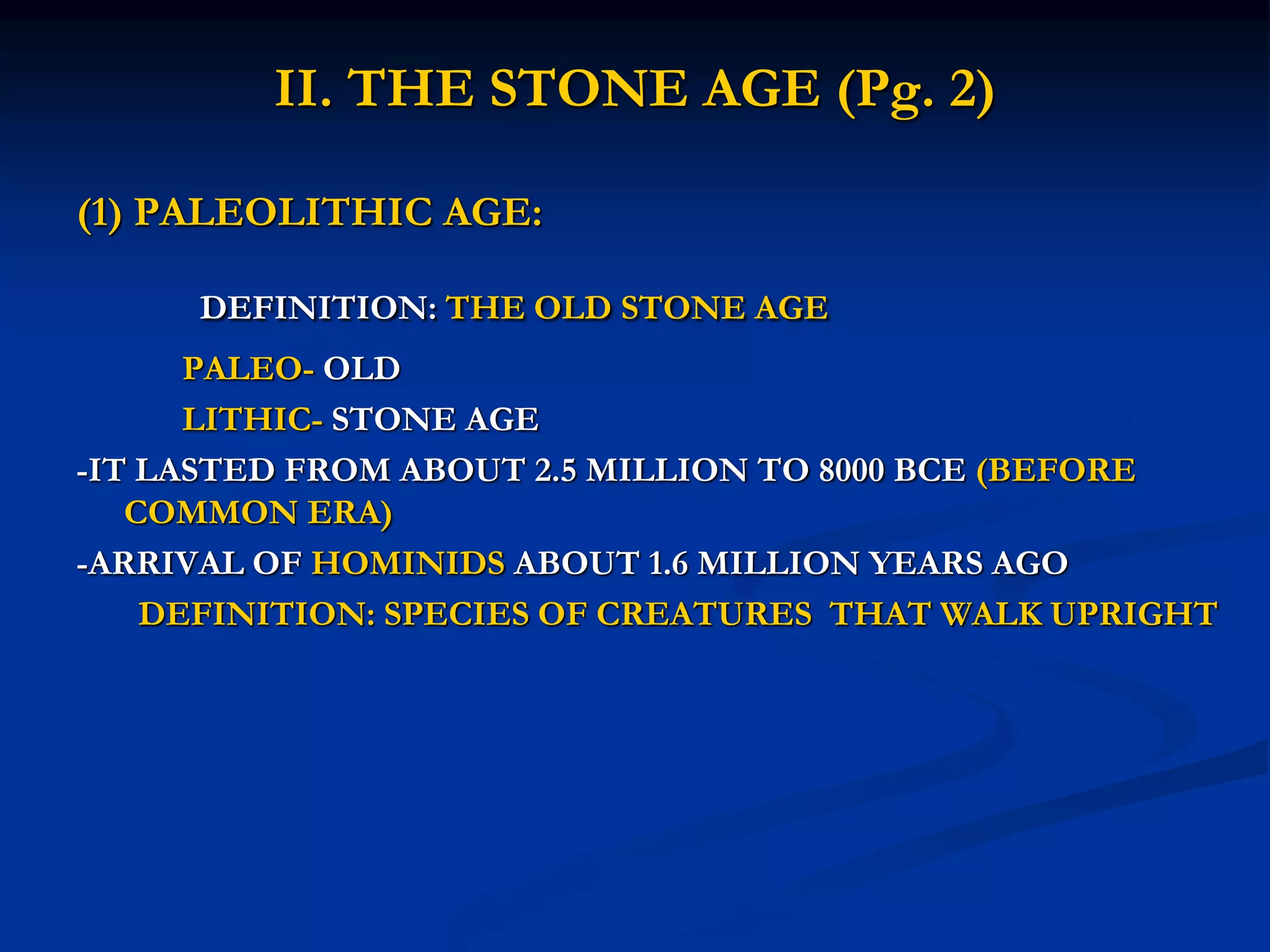 Chap 2 Prehistoric Age.ppt