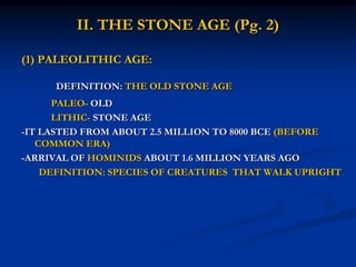 Chap 2 Prehistoric Age.ppt