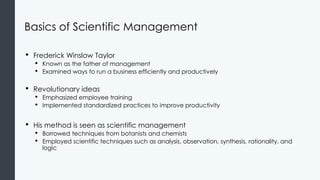 Chap 2 Principles of Management - History of Management Updated.pptx