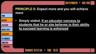 CHAP 2 Principles Underlying Teaching Updated 2016.ppt