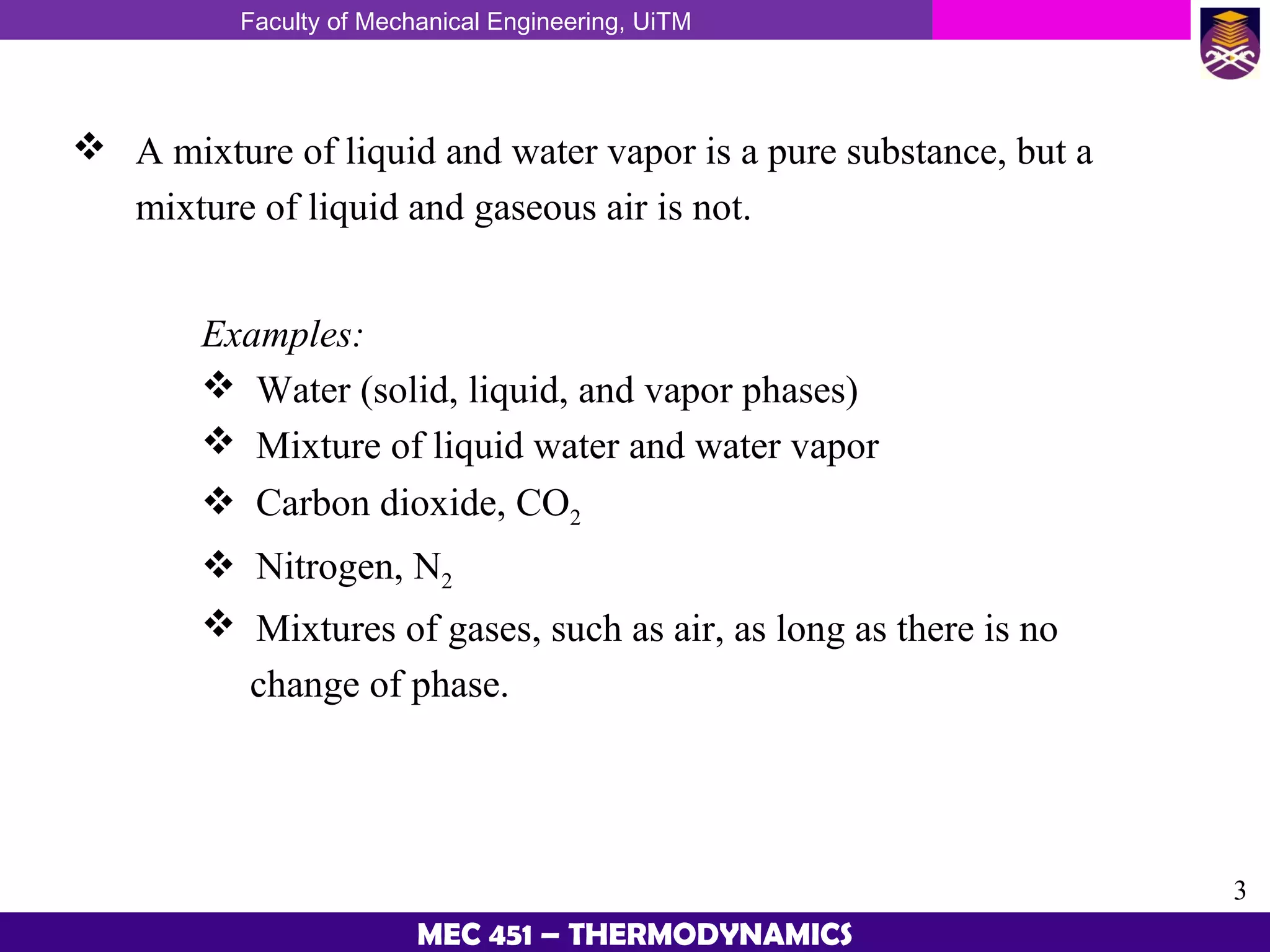 Thermodynamic Chapter 2 Properties Of Pure Substances | PPT