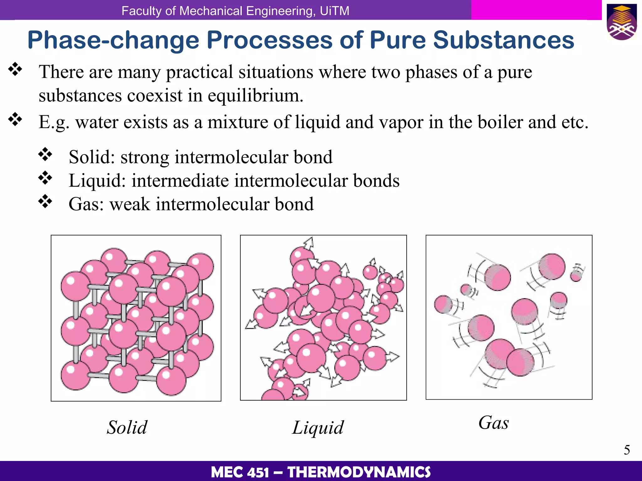 Thermodynamic Chapter 2 Properties Of Pure Substances | PPT