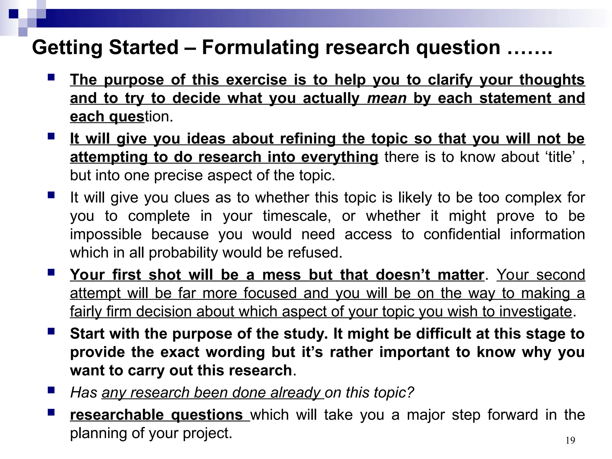 Chapter 2 Research problem and Hypothesis ppt | PPT