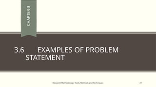 This slide present about how to identify problem and how to create the ...