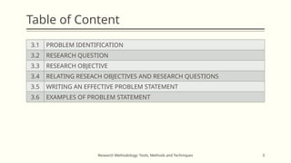 This slide present about how to identify problem and how to create the ...