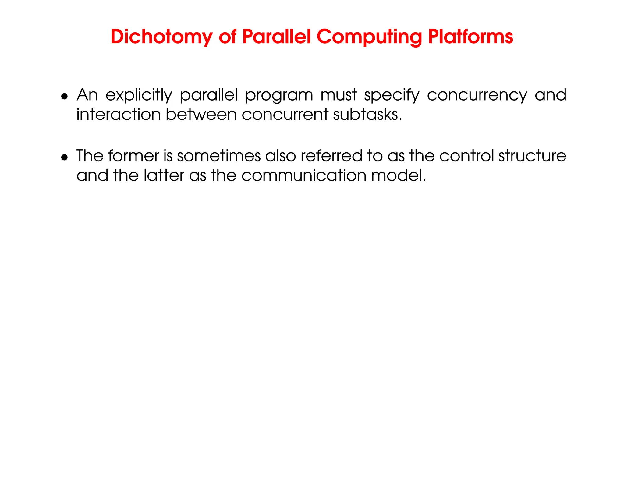 chap2_slidesforparallelcomputingananthgarama | PPT