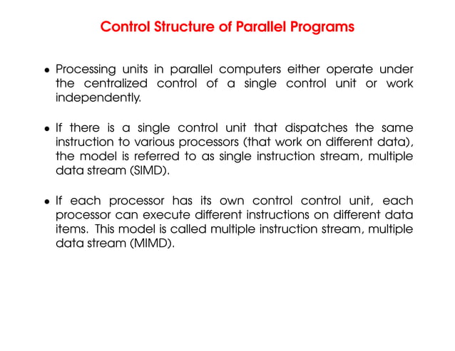 chap2_slidesforparallelcomputingananthgarama | PPT