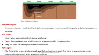 Chap 2 tropical geomorphology deep weathering in tropics - part 2 | PPTX