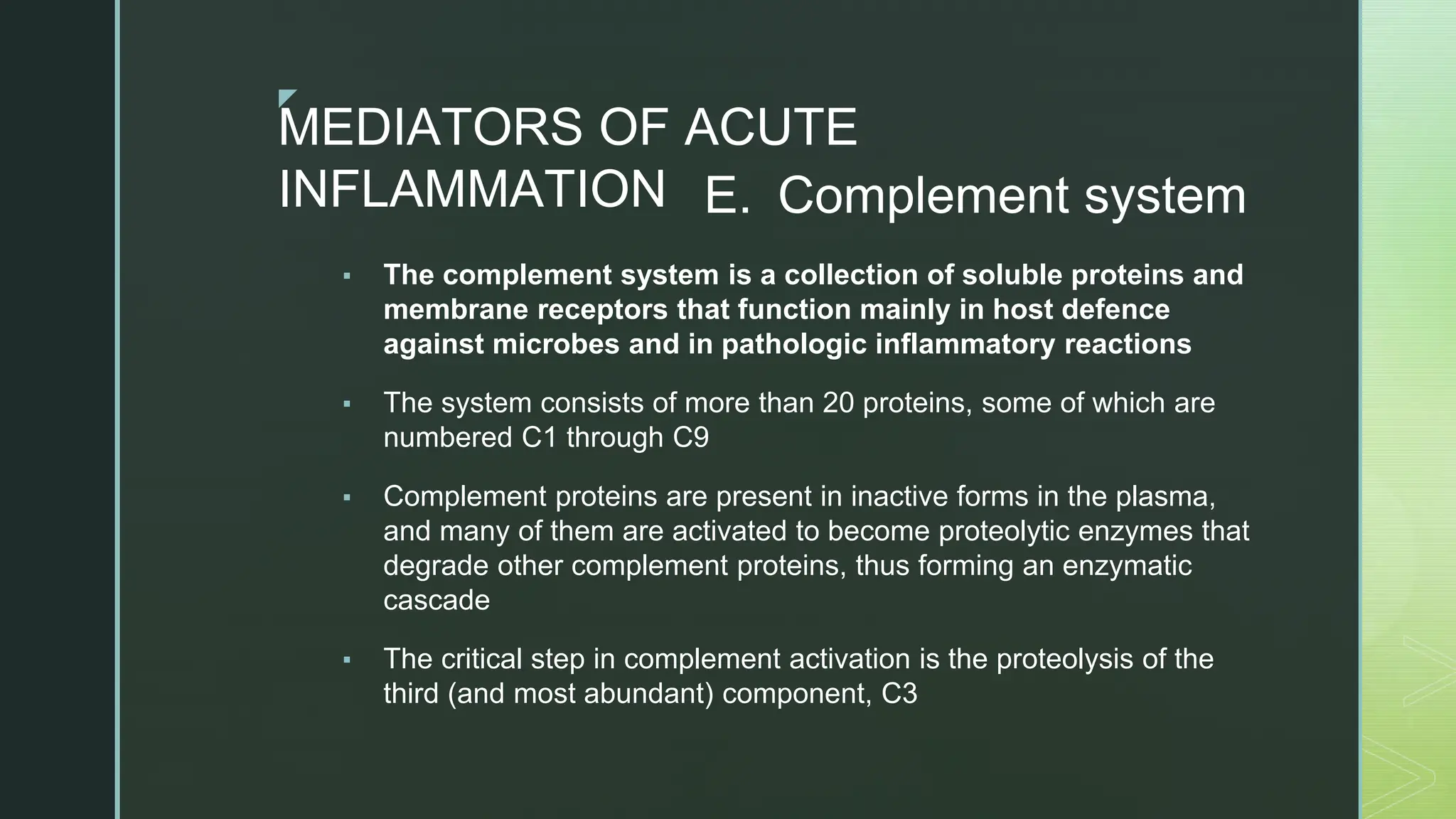 Inflammation- acute and chronic pathology | PPTX