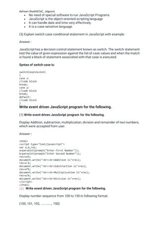 Maharashtra state board Hsc IT Chap 3.pdf | Web Development | Internet
