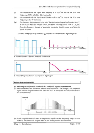 Chap 3 data and signals | PDF