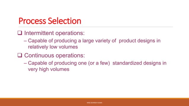 Chap 3 - Process Design.ppt | Business | Business and Finance