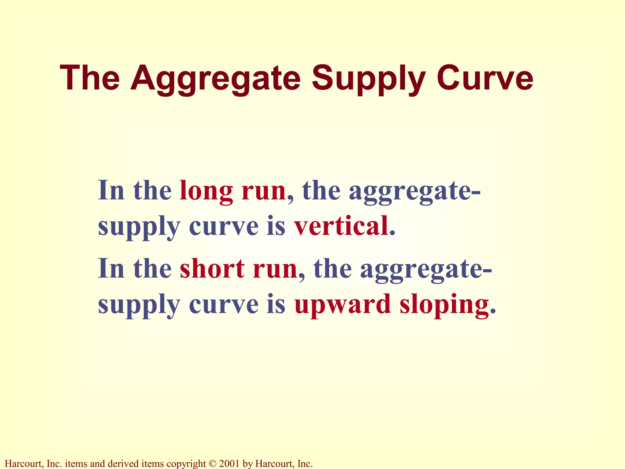Aggregate Demand and Aggregate Supply | PPT
