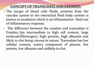 Topic: Acute and chronic inflammation | PPT