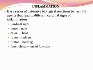 Topic: Acute and chronic inflammation | PPT