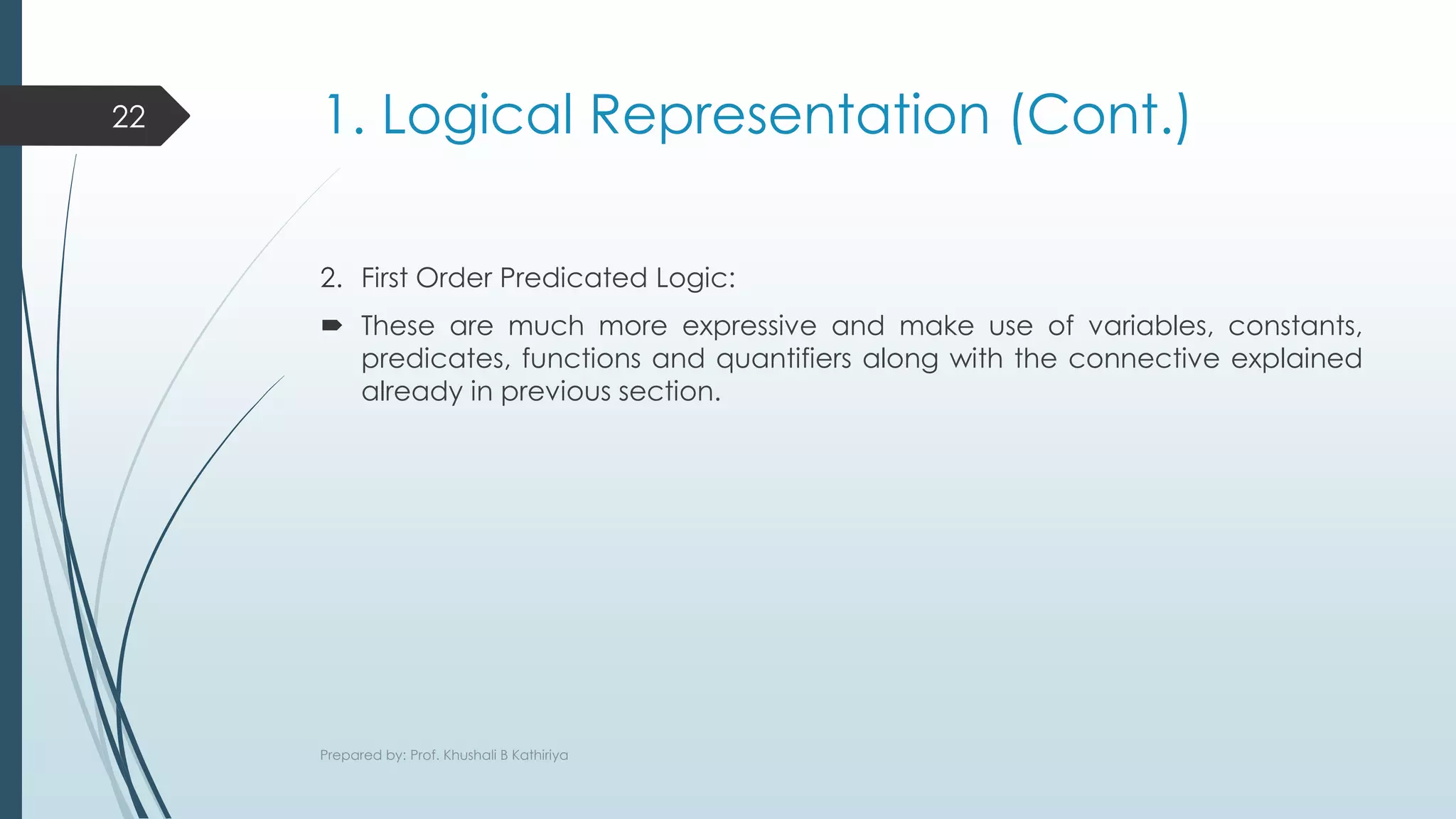 Ai 3 And 4 Knowledge Representation Issues Pdf Artificial