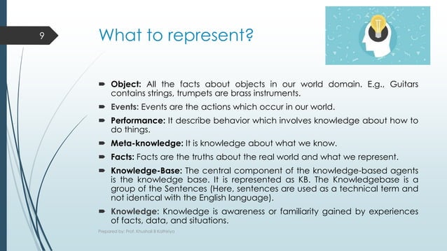 AI_ 3 & 4 Knowledge Representation issues | PDF | Artificial Intelligence | Technology & Computing