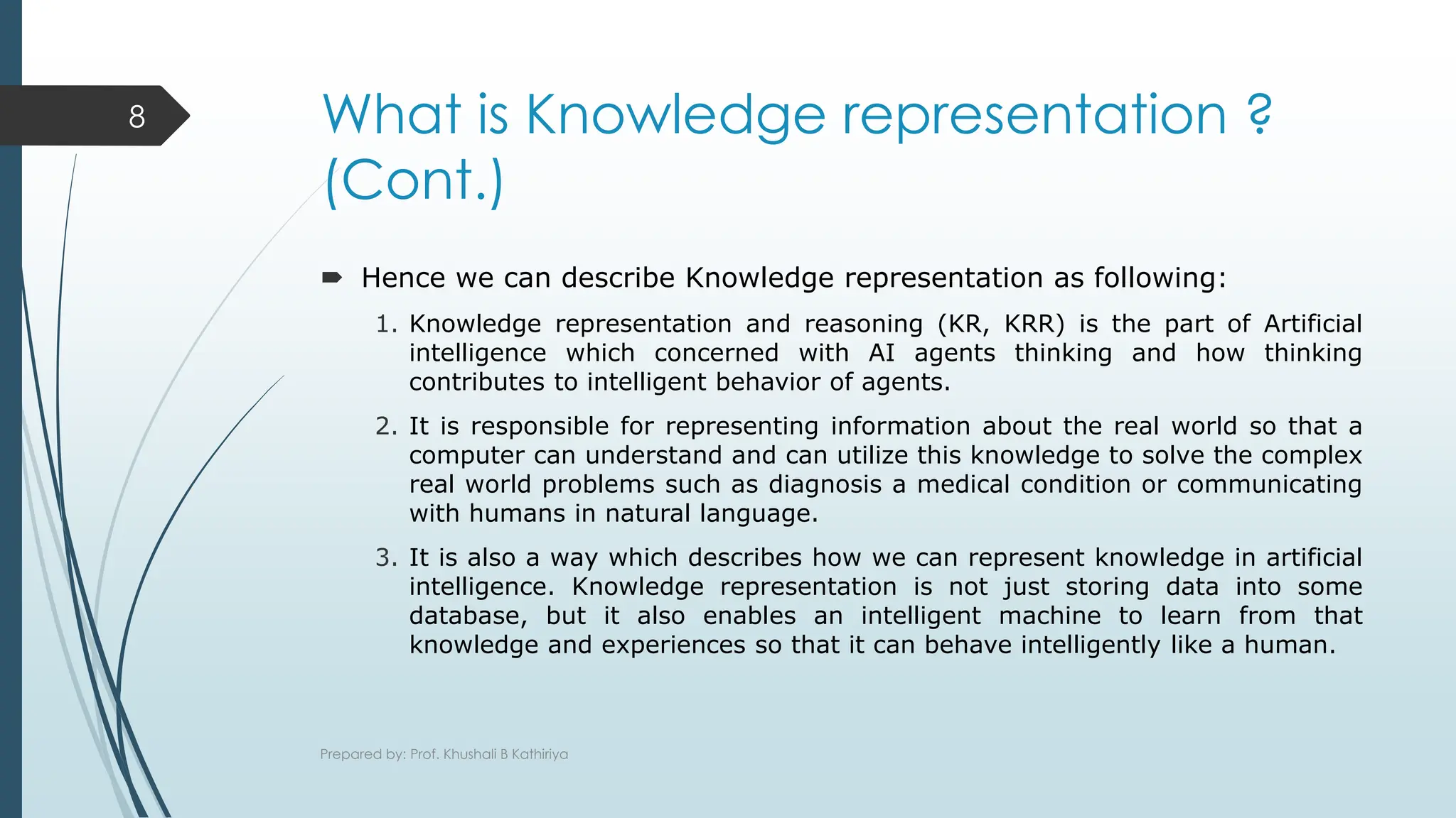 Chap3 Knowledge Representation Issues Chap4 Inference In First Order Logic Ppt