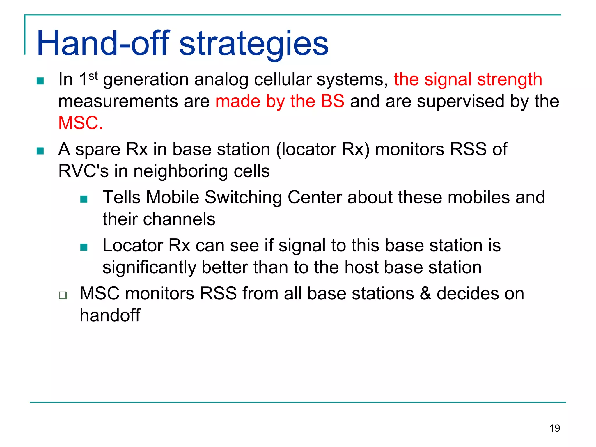 cellular concepts in wireless communication | PPTX