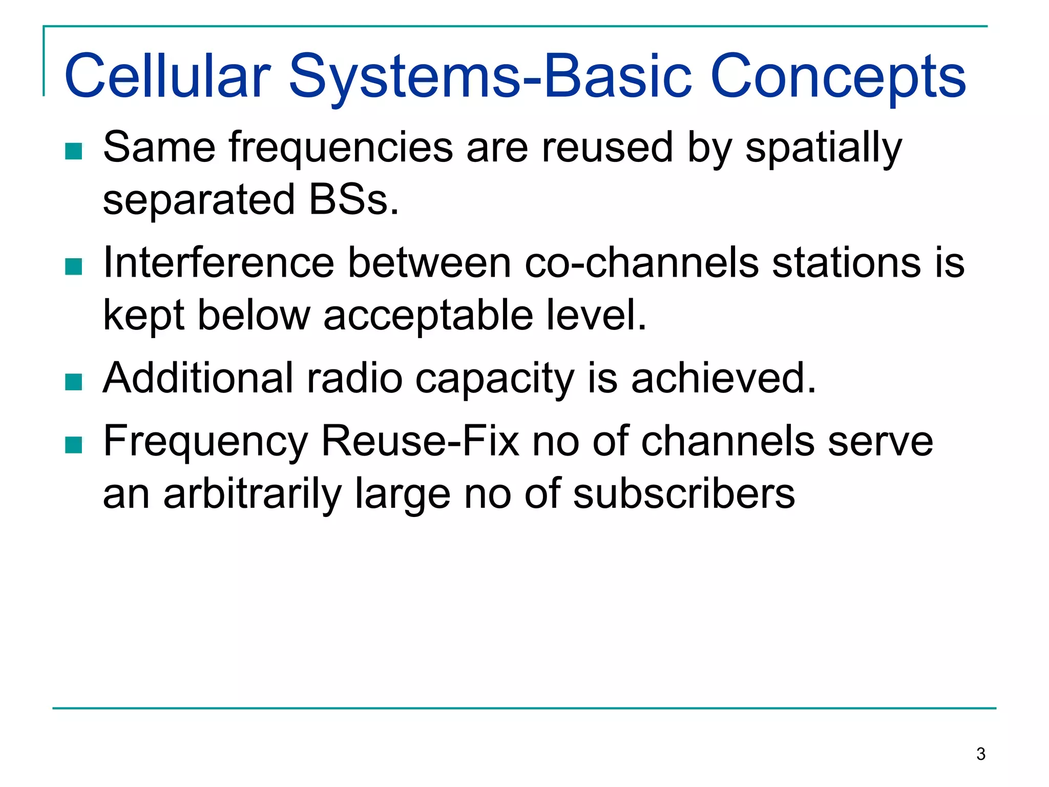 cellular concepts in wireless communication | PPTX