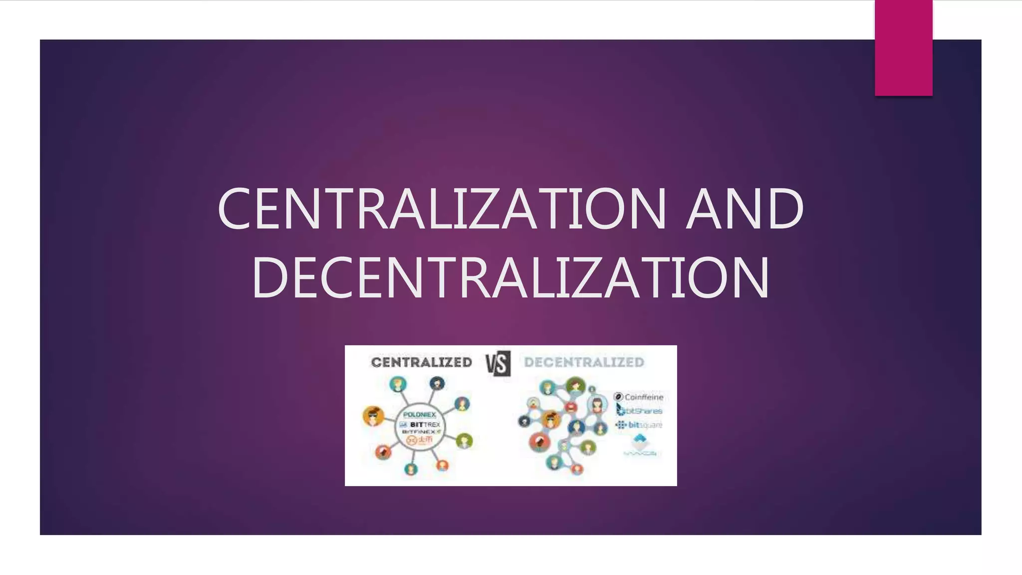 Centralization and Decentralization and Span of Control | PPT