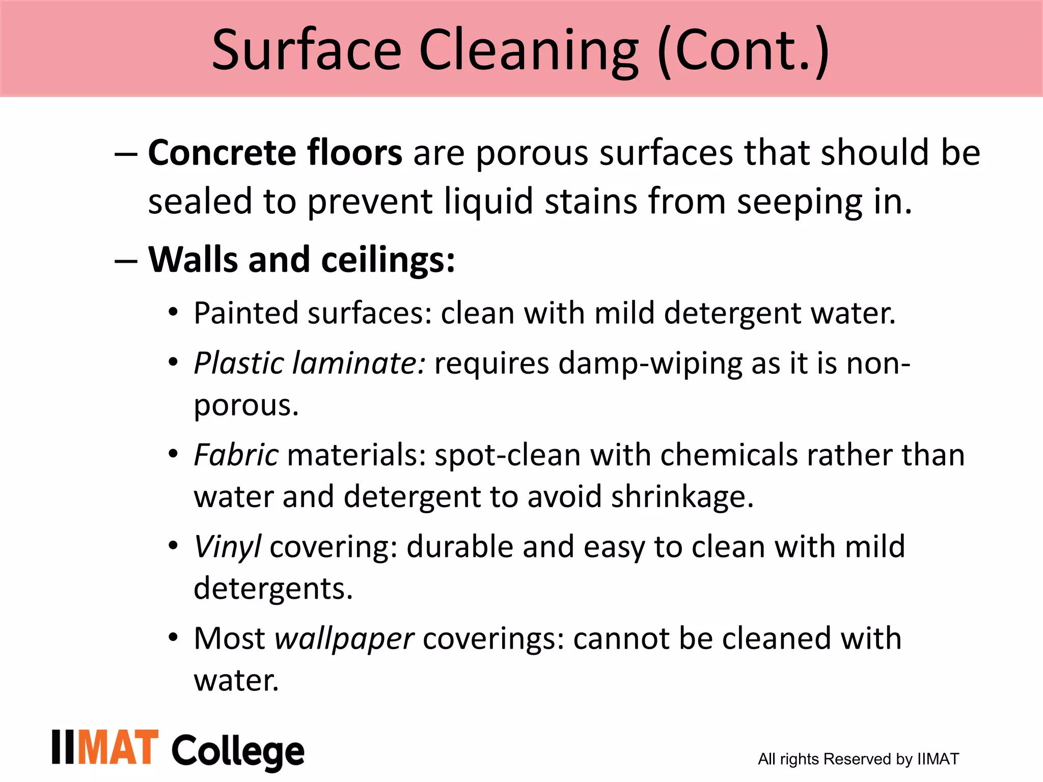 Cleaning Procedure | PDF