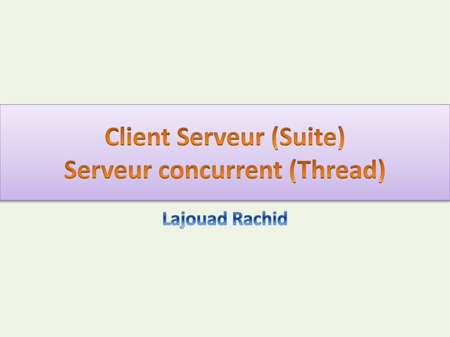 Chap3 clientsrvr | PPT