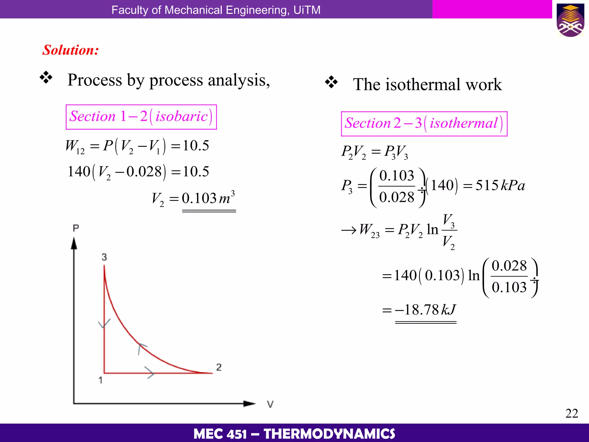 Thermodynamic Chapter 3 First Law Of Thermodynamics | PPT