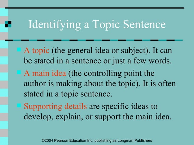 Chap 3 main idea | PPT