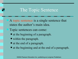 Chap 3 main idea | PPT